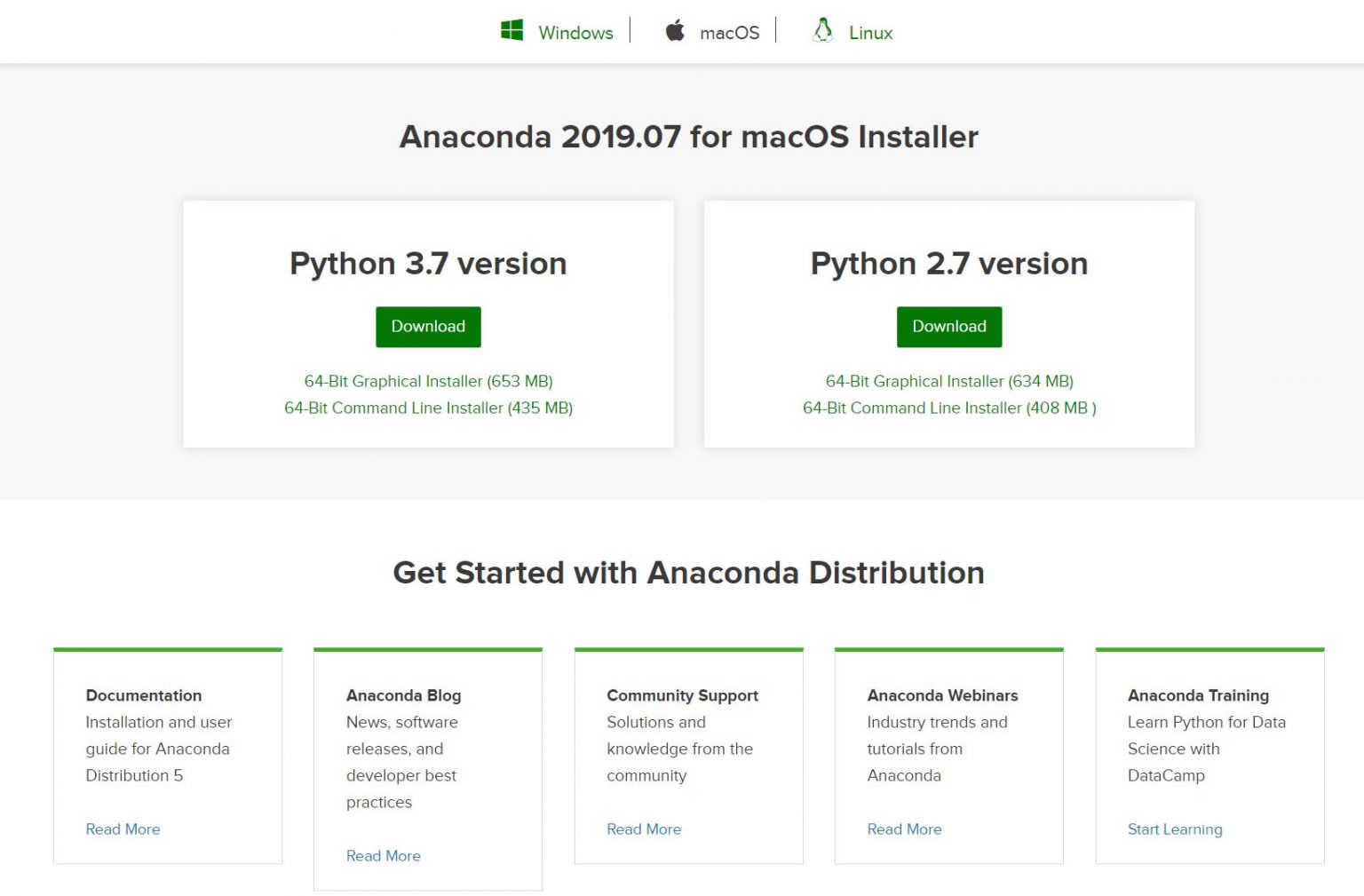 PyCharm and Anaconda Python - Setting up an environment